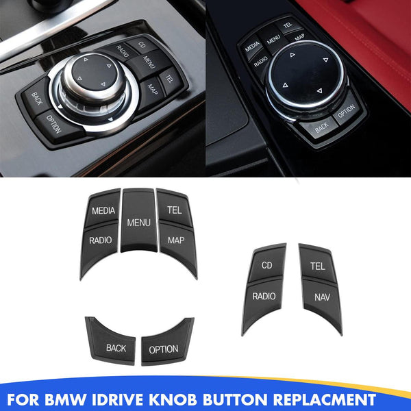 BMW iDrive Multimedia Control Button Replacement Compatible with 1 Ser ...