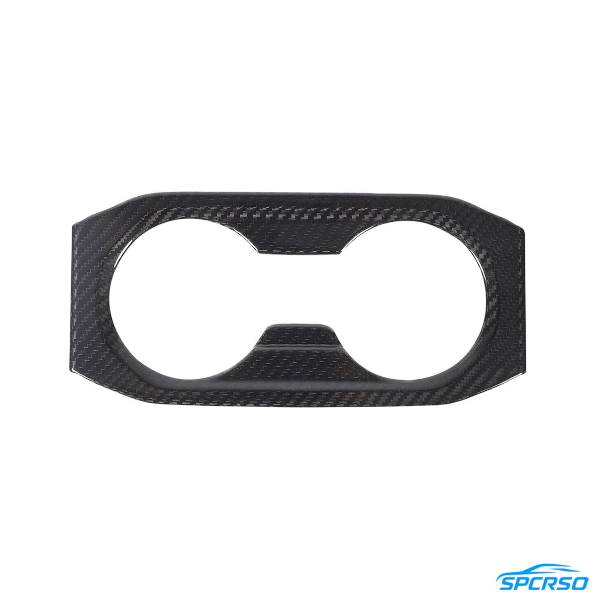 SPCRSO Carbon Fiber Rear Cup Holder Panel Trim for BMW 5 Series G60 ...