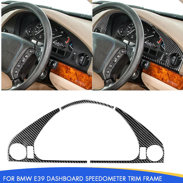 SPCRSO Carbon Fiber Speedometer Trim for BMW E39 5 Series M5 98–03 ...